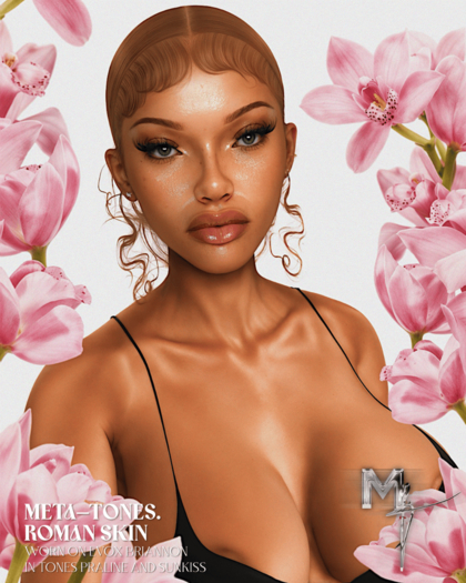 Second Life Marketplace - META-TONES "ROMAN SKIN (PRALINE)"